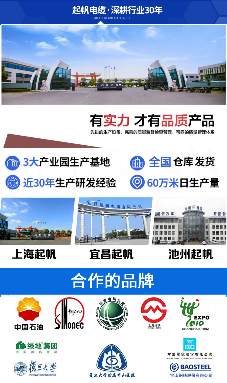 起帆电缆YJV 4芯3+1芯/4+1芯/3+2芯/5芯国标低压铜芯交联电力电缆-阿里巴巴