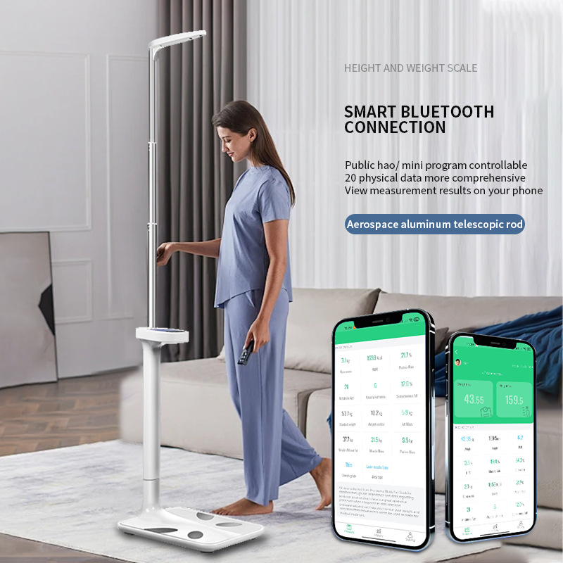 Customized Bluetooth Height Scale Ultrasonic Physical Examination Scale ...
