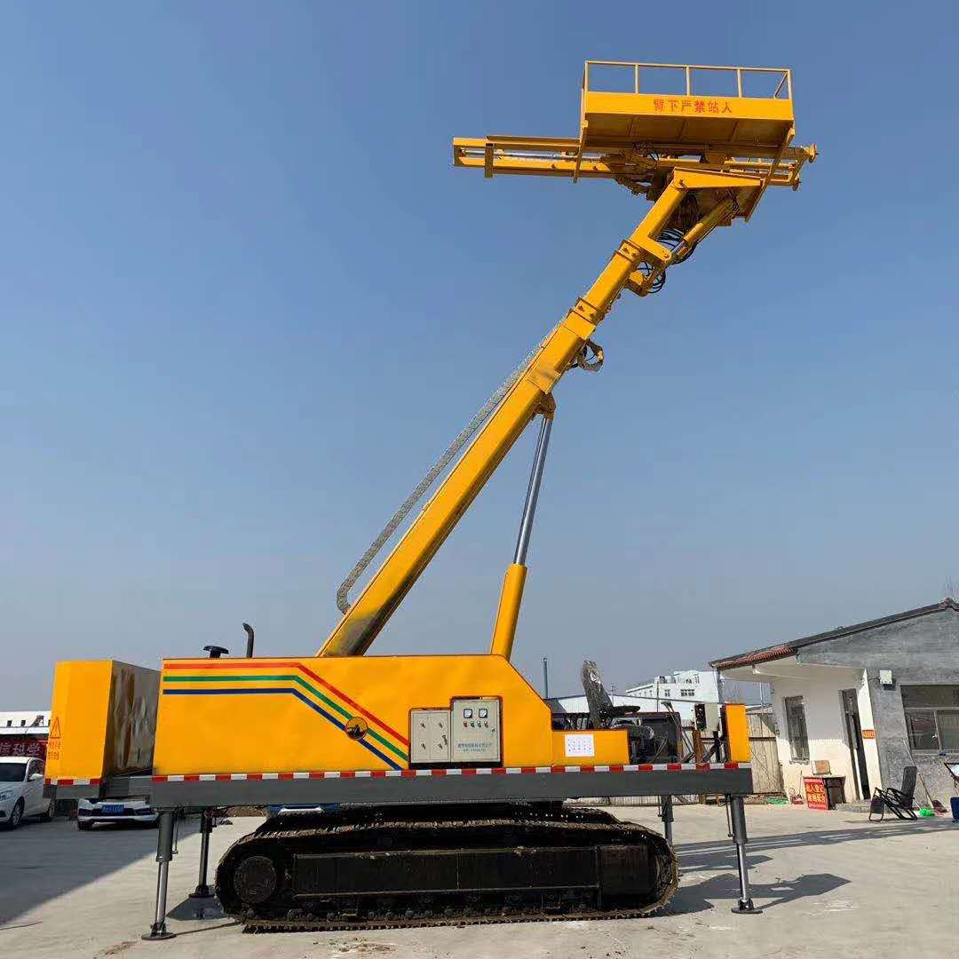 护坡锚固钻机 履带式深基坑锚索钻机 高举升15米边坡支护长臂钻机-阿里巴巴