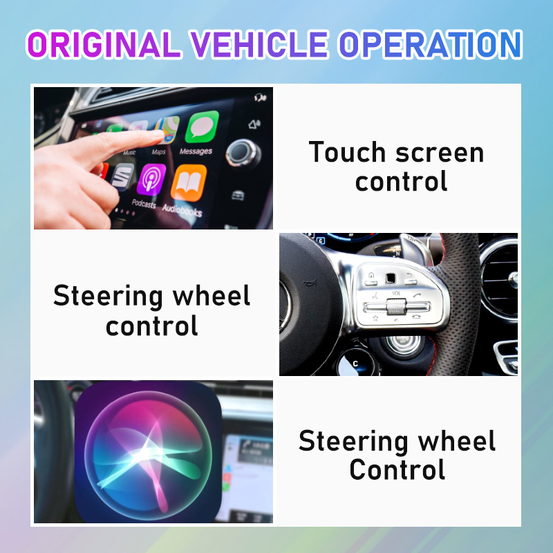 Wireless Carplay&Android Auto 2-in-1 Plug-And-Play Dual-System ...