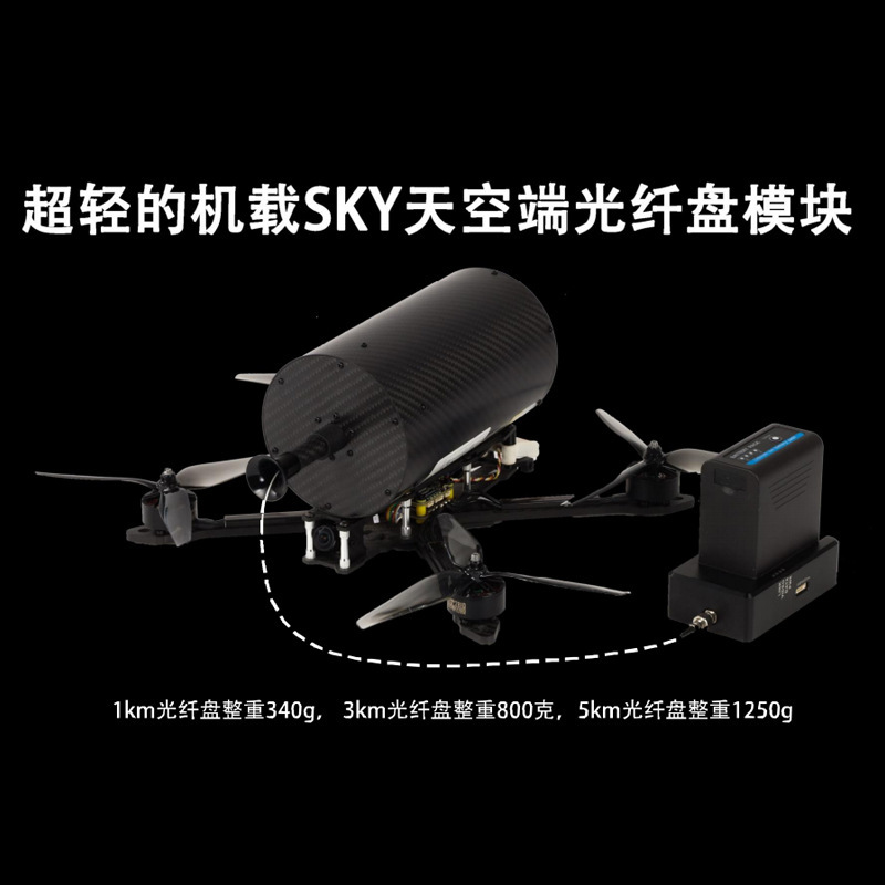 FPV无人机光纤图传模块optical fiber image transmission增程-阿里巴巴