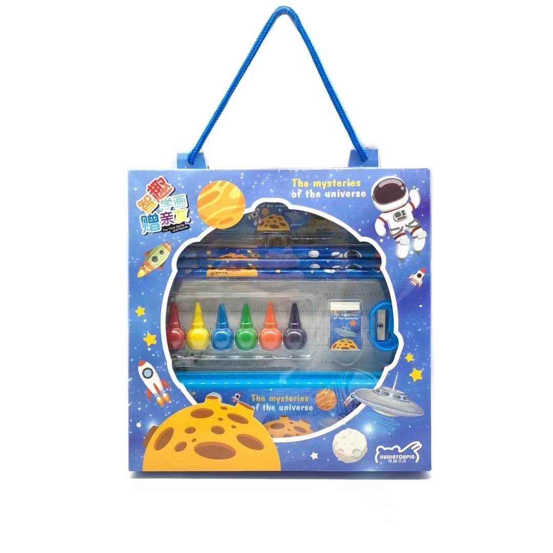 现货供应卡通文具套装HJ9915笔盒礼品奖品学习用品14件 套装直销-阿里巴巴