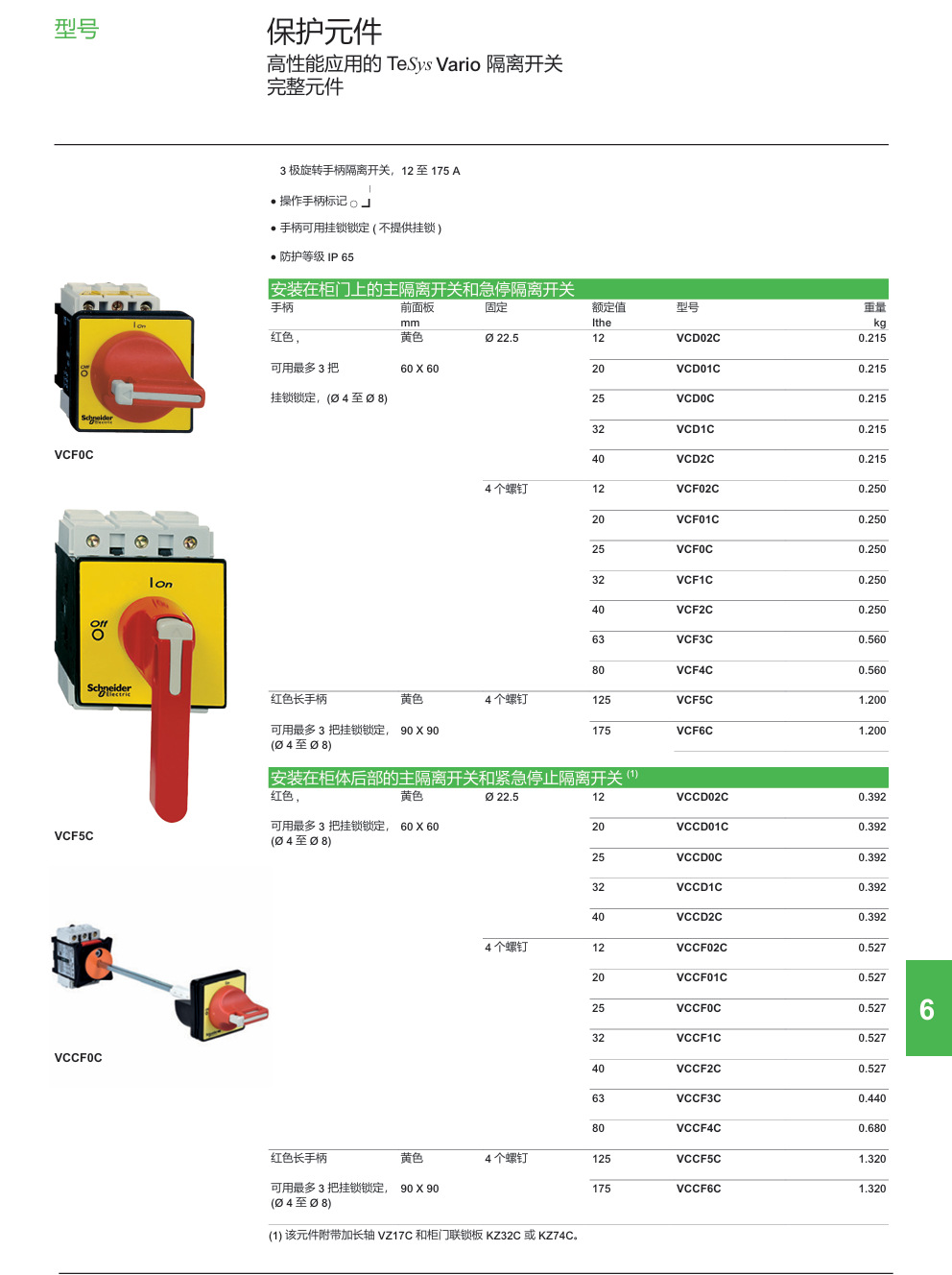 施耐徳KCF1PZC V0C VZ15 Schneider 主令开关隔离开关模块 全系列-阿里巴巴