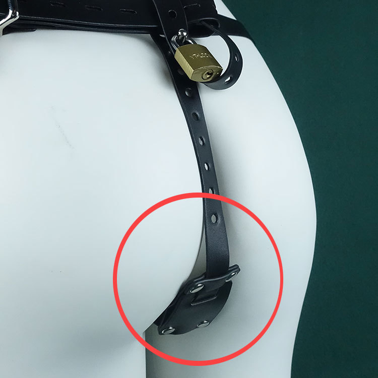 fufu clip贞操锁男伪娘锁sm贞洁锁辅助带假阴女装cb锁情趣 肛塞-阿里巴巴