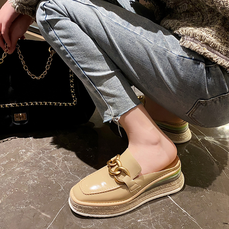 CHIKO Bolivia Square Toe Flatforms Clogs/Mules Shoes