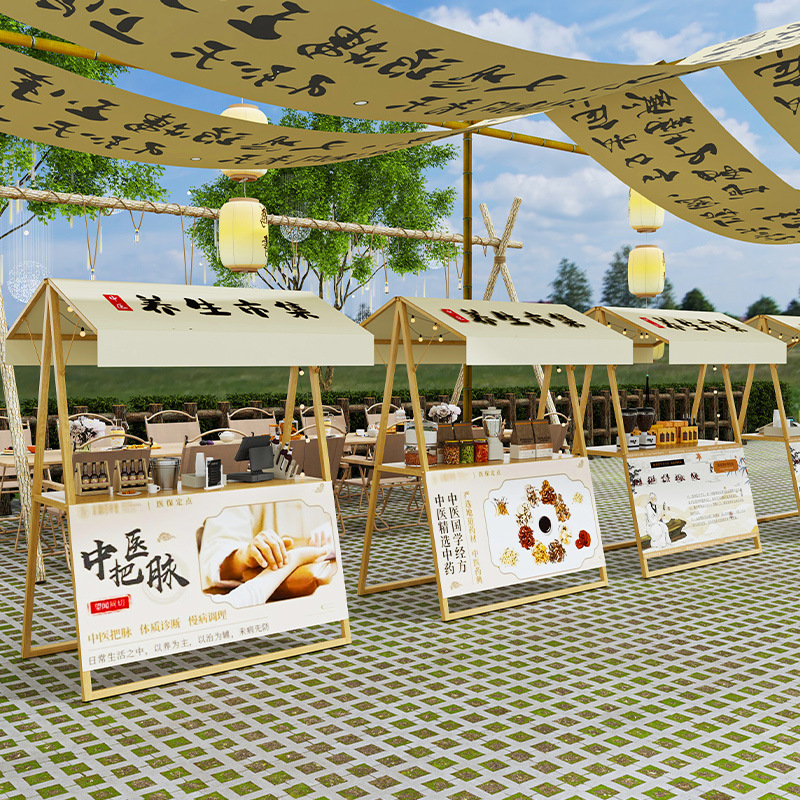 Outdoor Folding Stall Rack for Square Commercial Street Night Market ...
