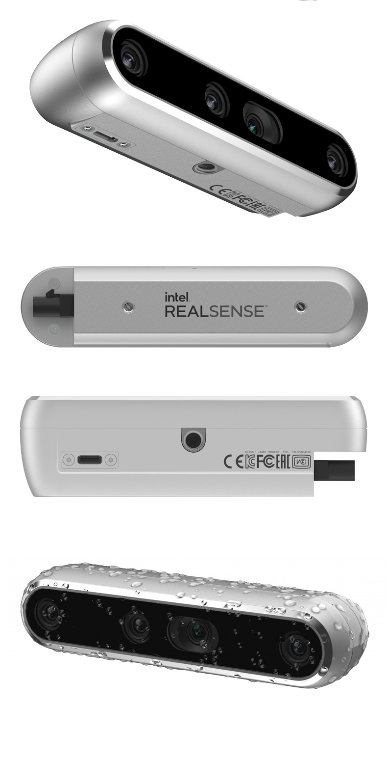 Intel/英特尔RealSense D457深度相机D455升级GMSL/IP65防护等级-阿里巴巴