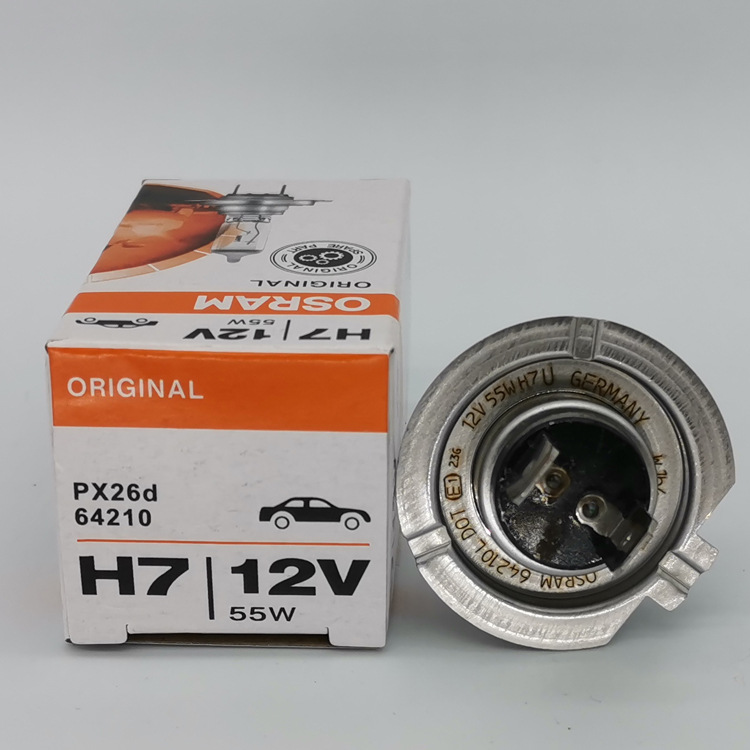 欧司朗 OSRAM 64210 12V 55W H7 U ORIGINAL德国进口汽车原厂灯泡-阿里巴巴