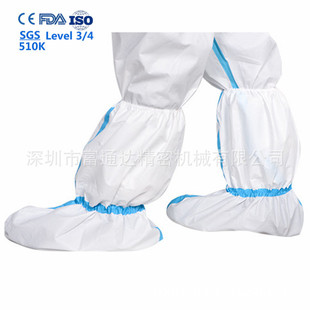工厂现货一次性透气膜贴条鞋套ASTM F1671密封防尘水油耐磨靴鞋套-阿里巴巴