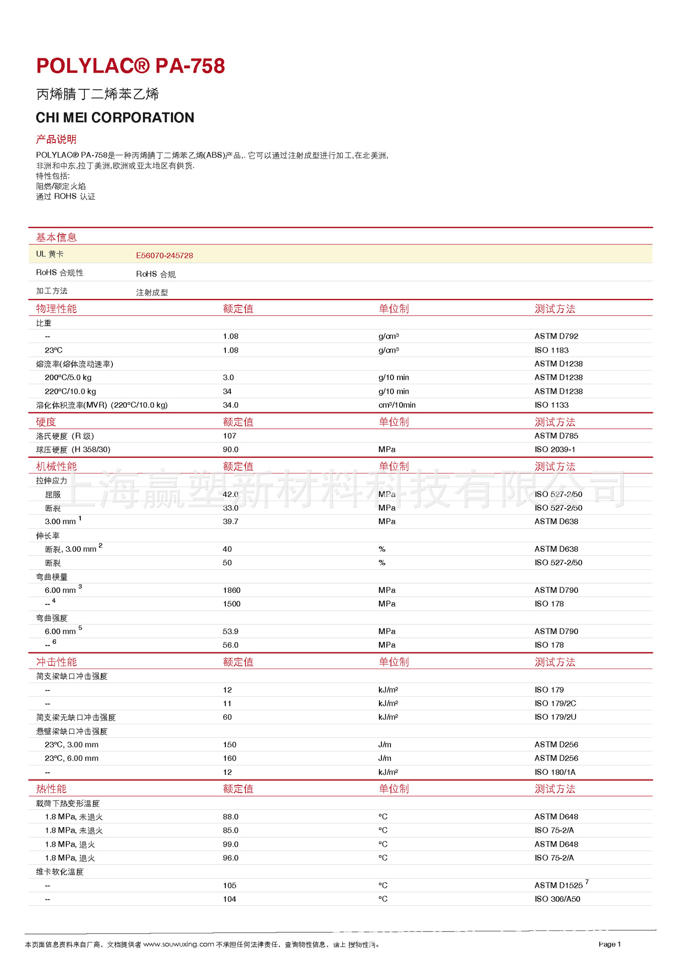 透明ABS塑胶原料粒子台湾奇美PA-758注塑高冲击强度家电部件-阿里巴巴
