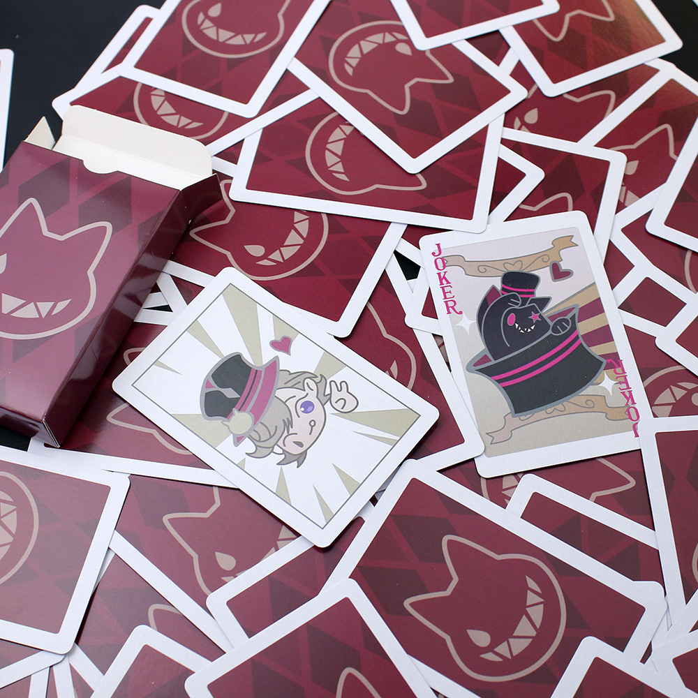 原神周边扑克牌 林尼 琳妮特cos道具魔术牌枫丹 原神林尼扑克牌-阿里巴巴