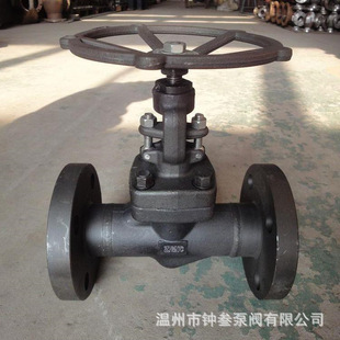 Z41W-64P 高压锻钢法兰闸阀 小口径锻钢闸阀 楔形闸阀 Z41W DN20-阿里巴巴