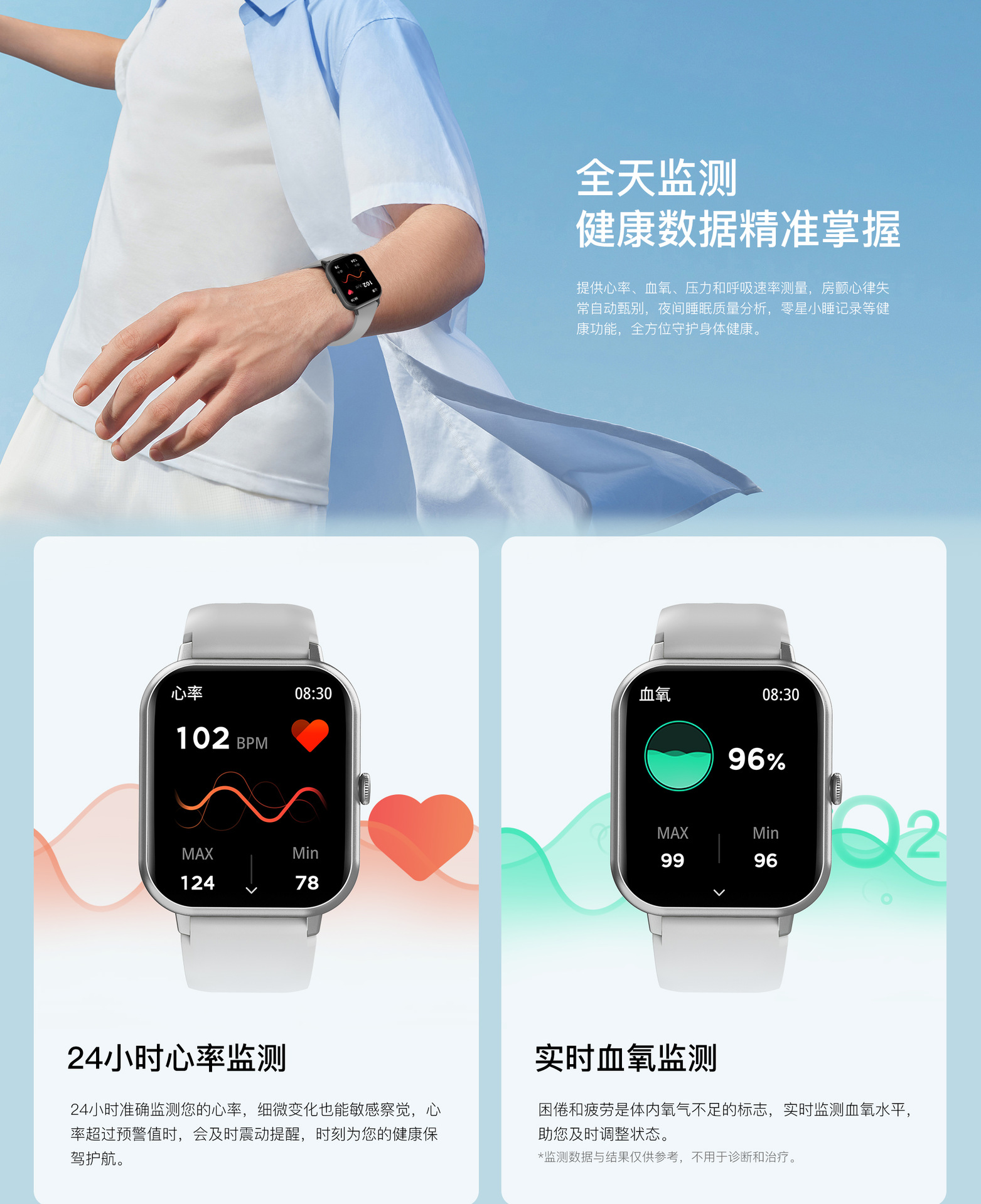 一件代发多维健康监测智能手表 ZL54C长续航心率血压监测运动手表-阿里巴巴