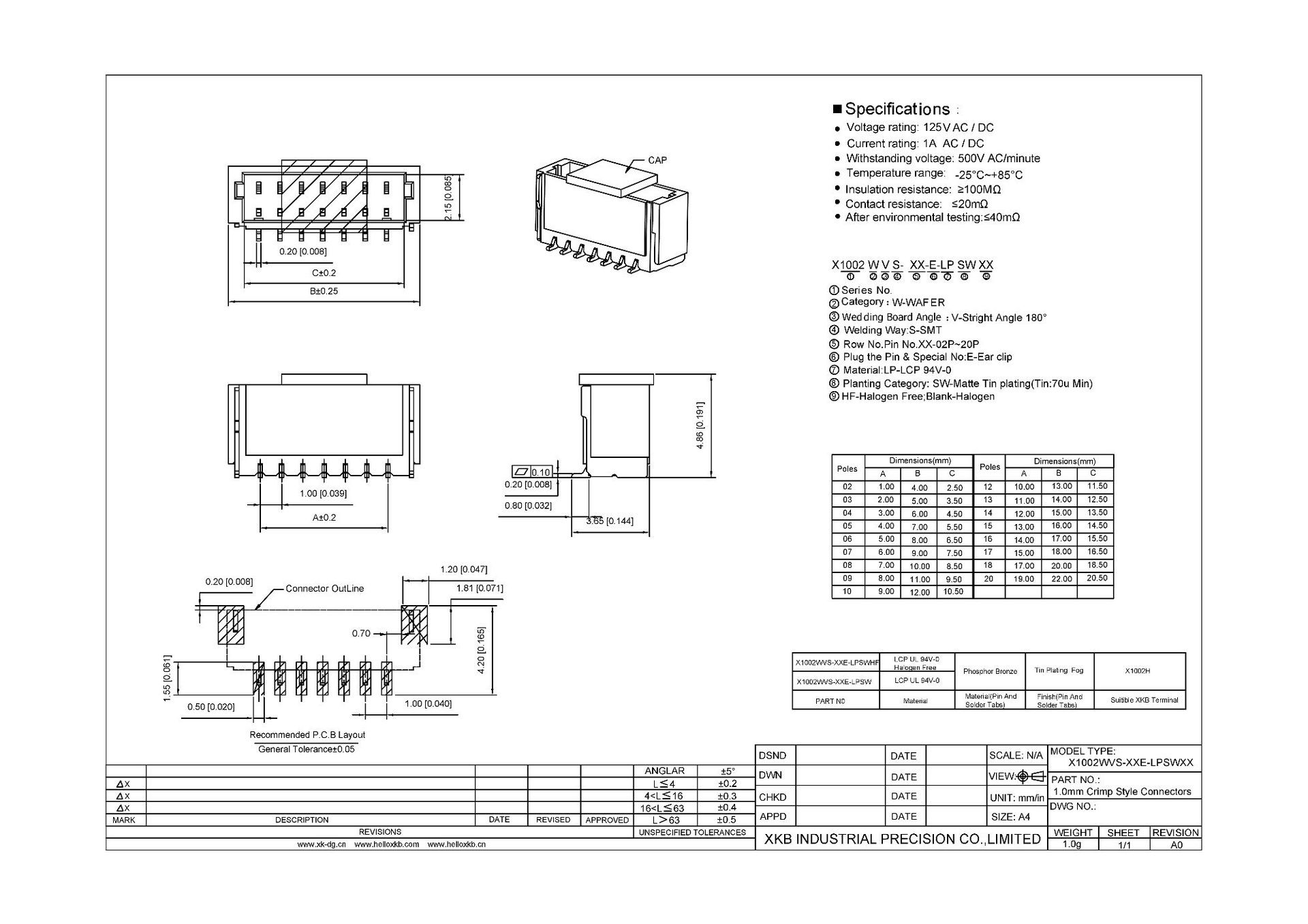 连接器兼星坤JST PAP-11V-S SMP-06V-BC SAN-002T-0.8A XARP-03V-阿里巴巴