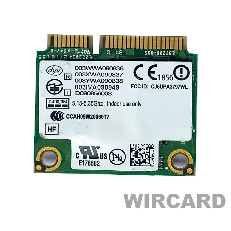 原装6250AN MINIPCIE 2.4G/5G双频300M 笔记本半高内置无线网卡-阿里巴巴