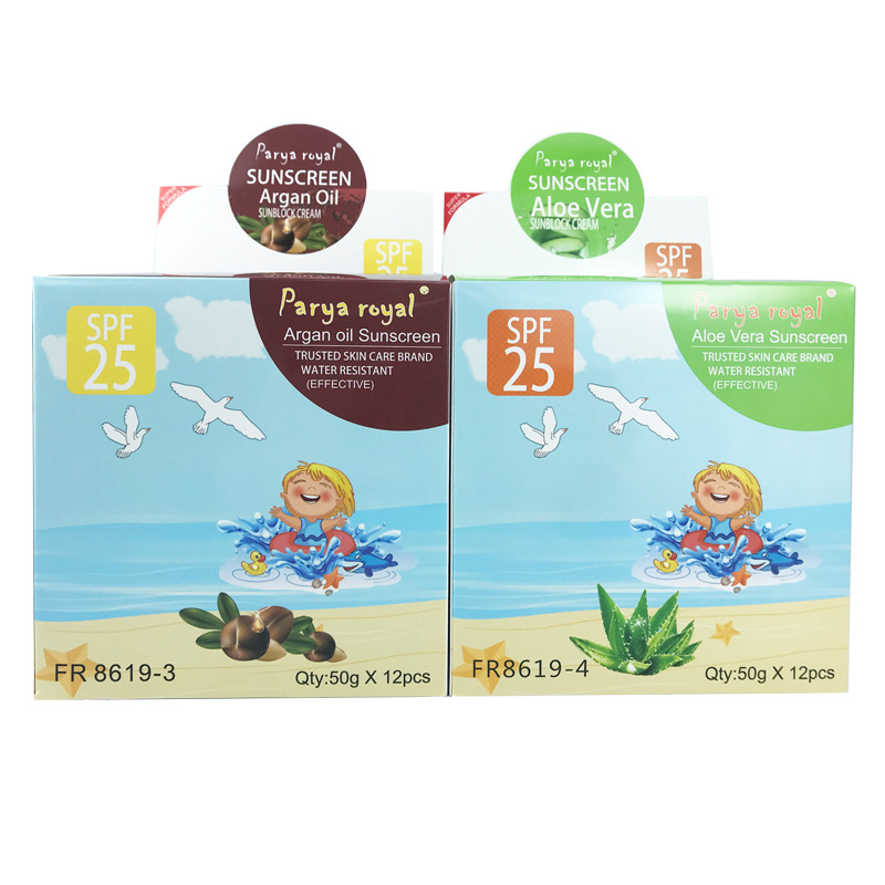 factory direct batch parya sunscreen 50g aloe argan argan glycerine ...