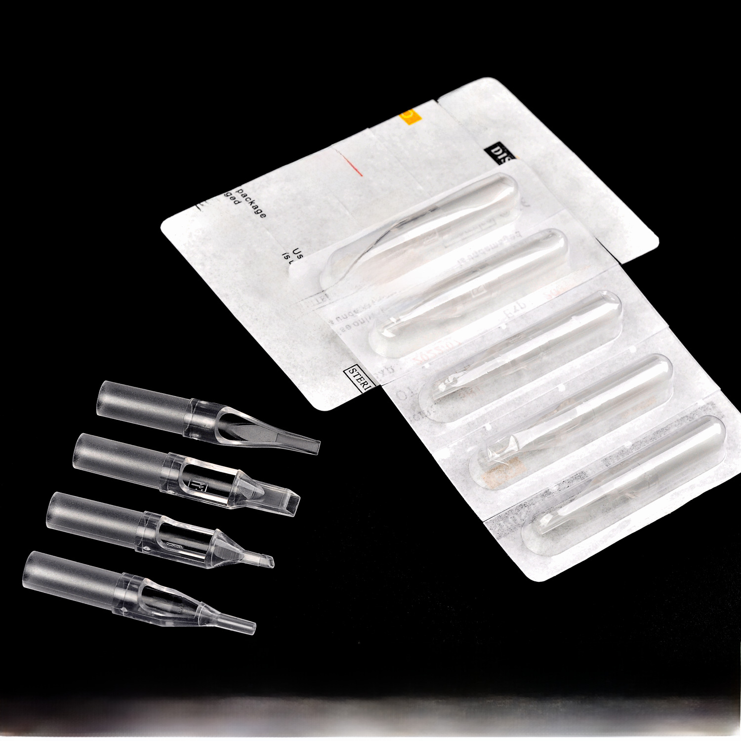 Zhonglong Transparent Disposable Tattoo Needle Nozzle Tattoo Needle ...