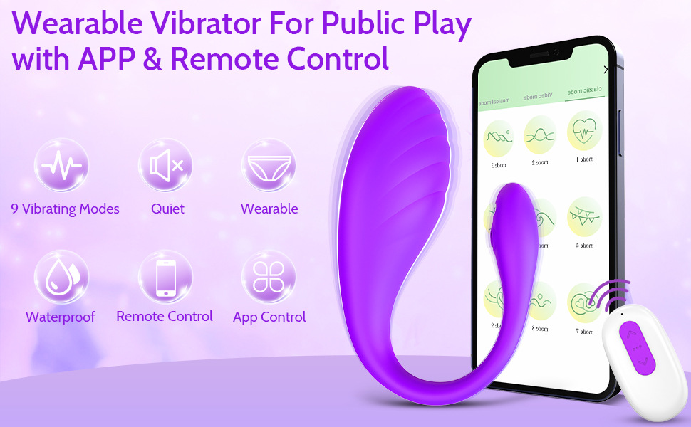 Couple Vibrator Toy - Wearable Panty Vibrator Toy With App C-阿里巴巴