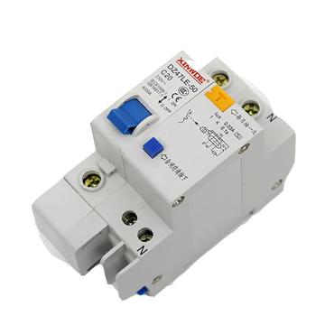 小型断路器DZ47LE-63 1p+n家用热水器漏电保护器1P2线40A贴牌定制-阿里巴巴