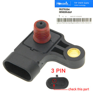 适用于雪佛兰 大宇 进气压力传感器 96276354 96417830 25184081-阿里巴巴