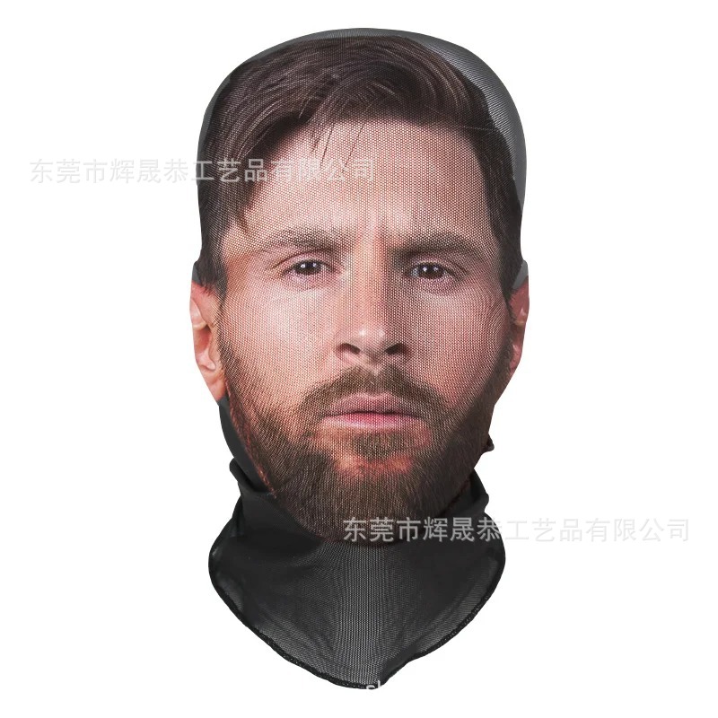 跨境爆款3D Spoof Face Simulation Headgear3D 恶搞脸部仿真头饰-阿里巴巴