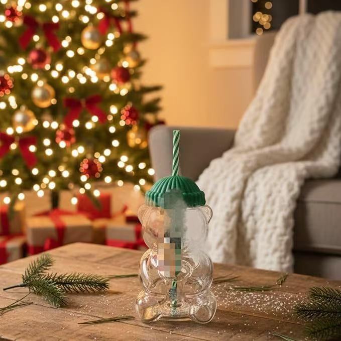 咖啡师小熊杯冷饮杯-阿里巴巴