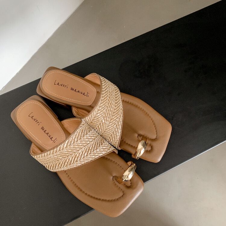 CHIKO Kaly Open Toe Block Heels Slides Sandals