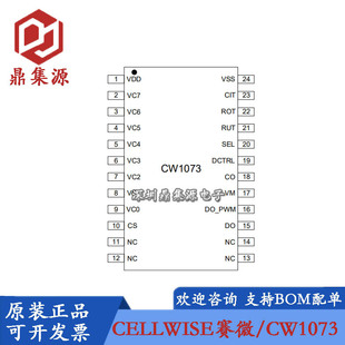 原装赛微 CW1073 贴片SSOP24 多节锂电池保护IC芯片CW1073AAAS-阿里巴巴