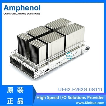 Amphenol OSFP-RHS 1x2 Cage屏蔽罩(带散热器) UE62-F262G-0S111-阿里巴巴