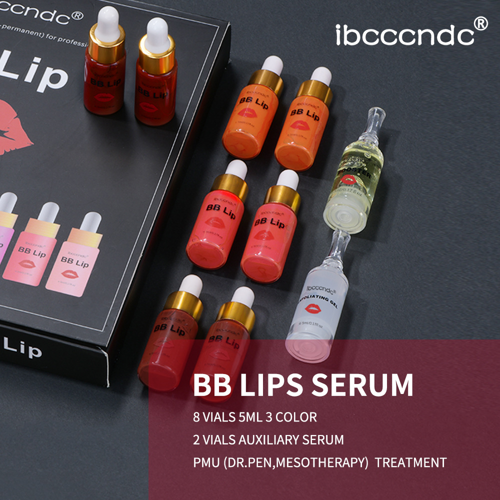 BB LIP 微针唇彩套装 半永久 微雕唇釉 口红 BB LIPS Serum kit-阿里巴巴