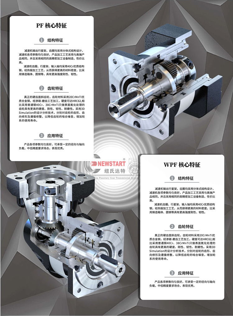 PF80L1-i-P2-S2-19-40-70-90-M5纽氏达特NEWSTART行星减速机M6-阿里巴巴
