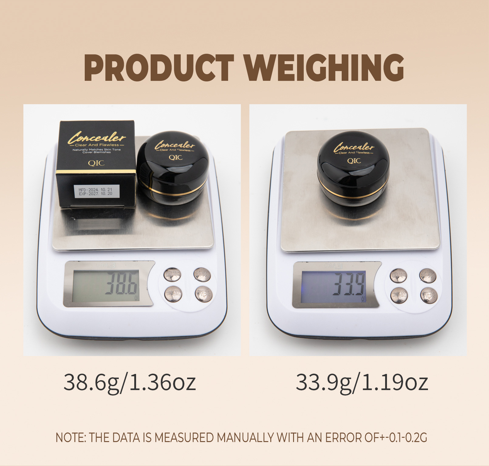 QIC遮盖遮瑕膏散粉防水不脱妆胎记疤痕遮暇粉底膏跨境彩妆批发-阿里巴巴