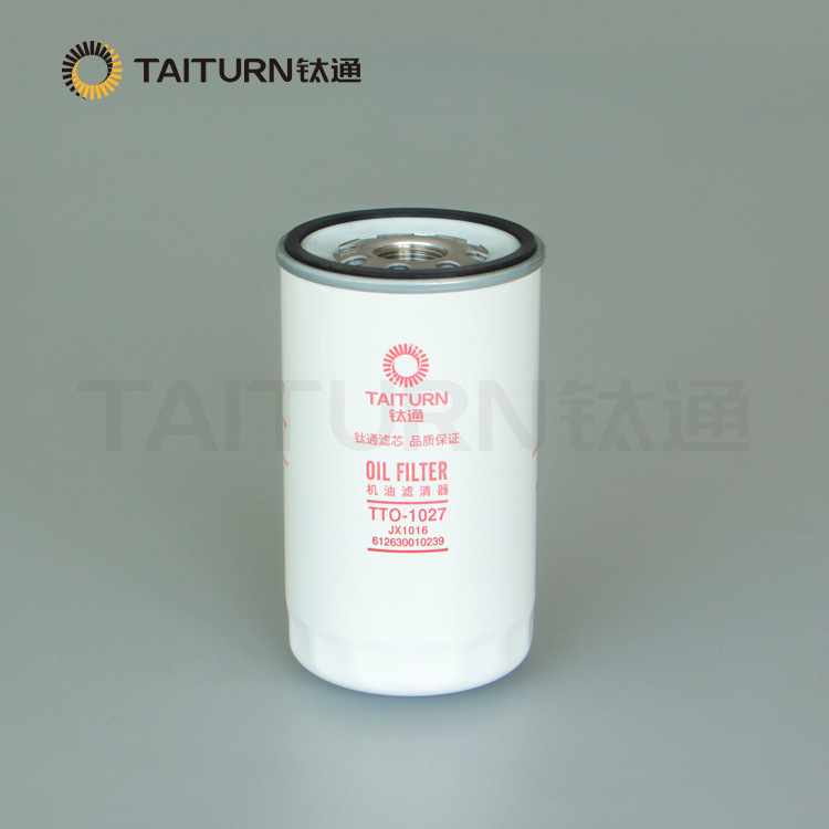 钛通1000428205机油滤清器612630010239芯JX1016潍柴陕汽可代加工-阿里巴巴