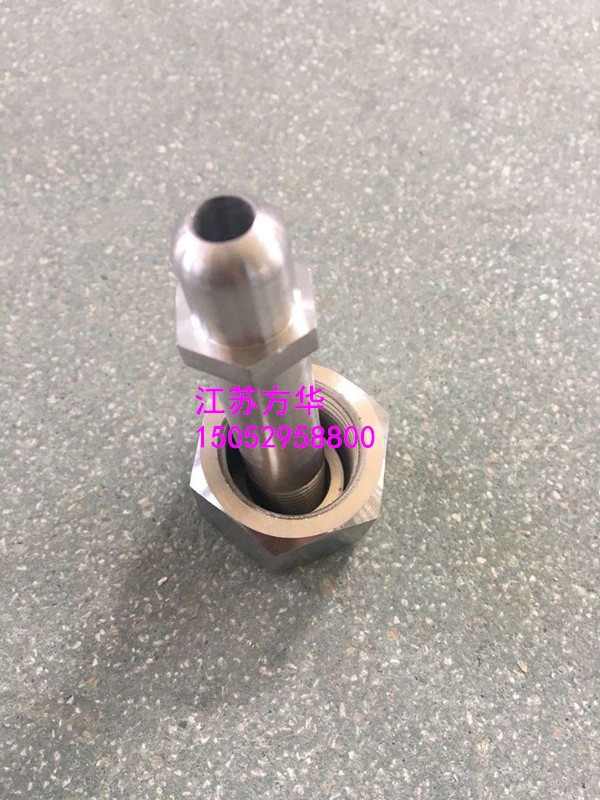 甲烷氢气反牙左螺母W21.8LH转NPT1/4减压器钢瓶气瓶转换接头过桥-阿里巴巴