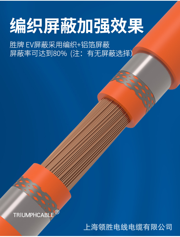 0.5~10平方EV线胜牌 XLPE绝缘1500V耐压 新能源汽车高压线-阿里巴巴