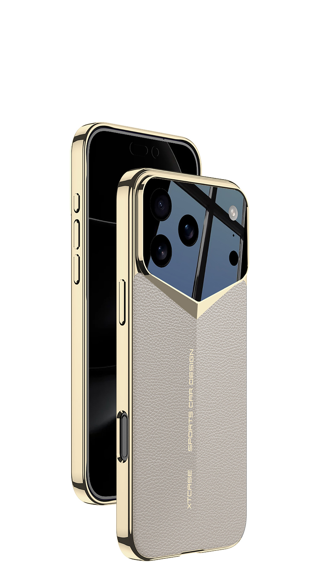 适用苹果17ProMax刀锋手机壳iphone17p超薄壳时尚纯色17Pro商务男-阿里巴巴