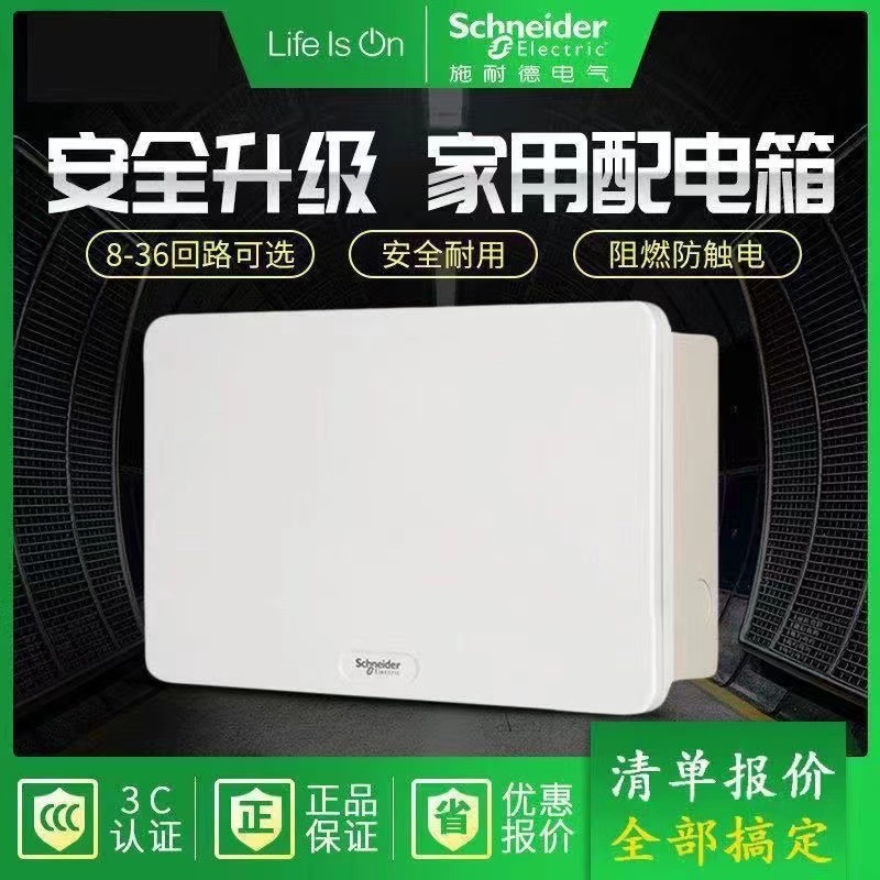 Schneider strong power box distribution box Tianlang 8/12/16/18/20/24/36 position Loop wiring ...