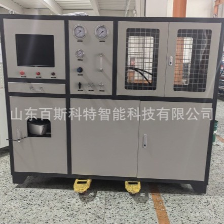 Hydraulic testing machine for joint, valve, pressure instrument and ...