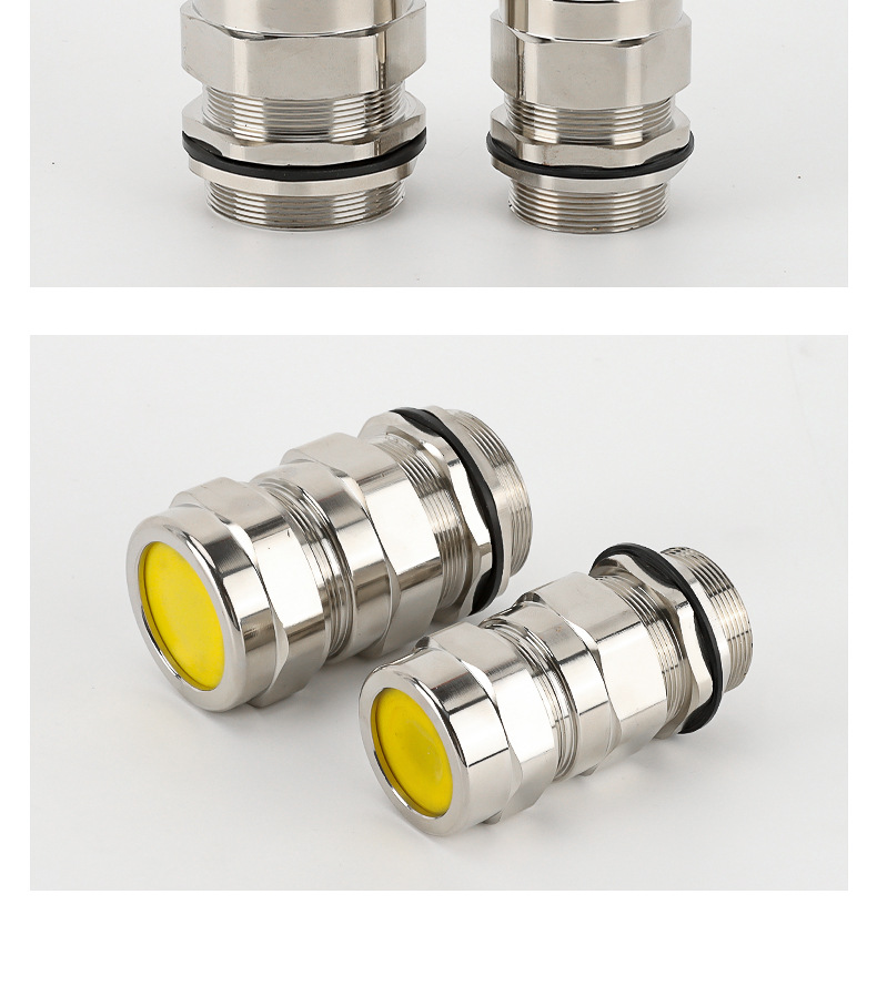 金属防爆填料函 BDM双密封铠装防爆格兰头 M NPT夹紧密封防爆接头-阿里巴巴