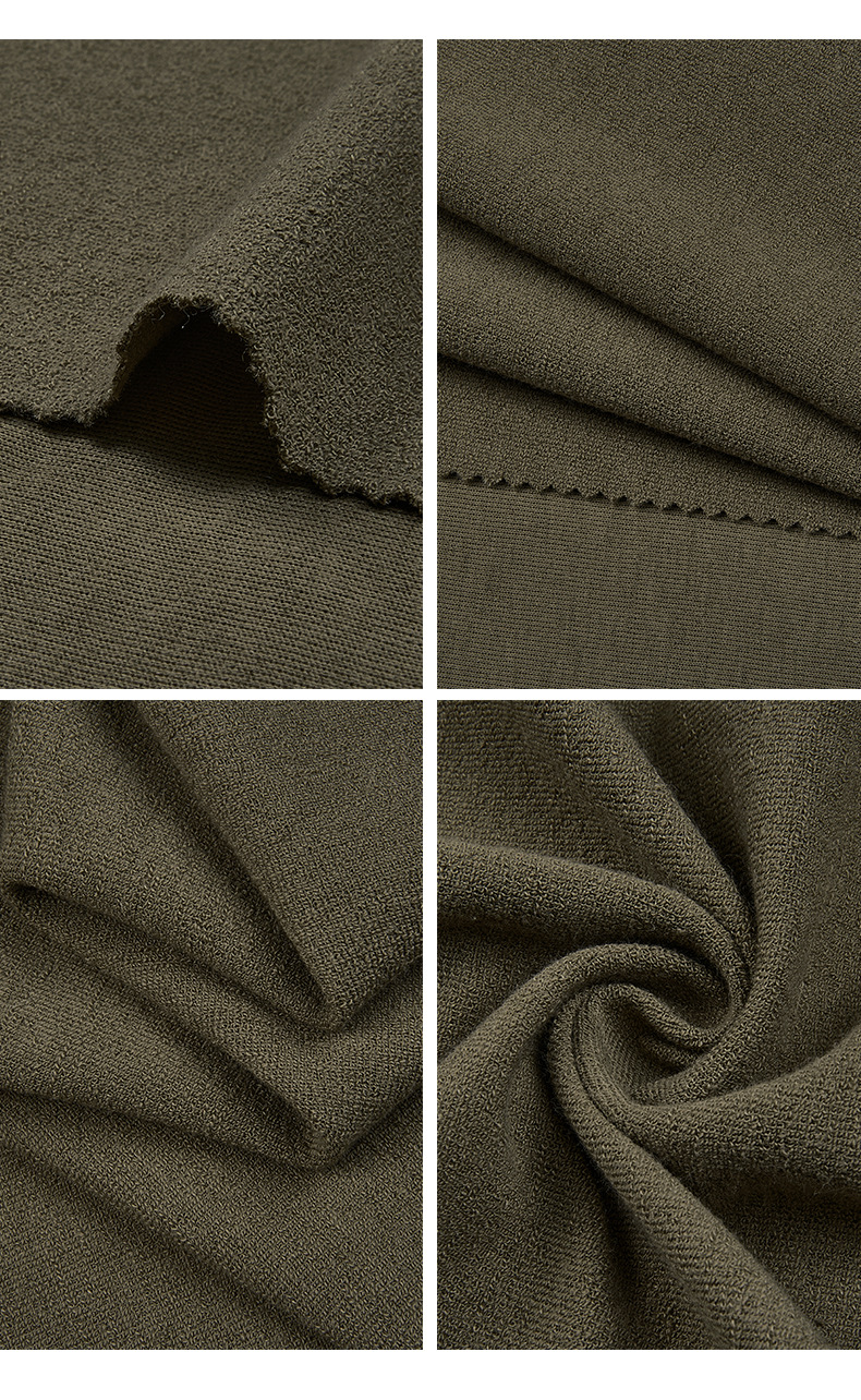 280G针织提花毛巾面料32S棉涤CVC混纺家居服针织布 卫衣T恤布料-阿里巴巴