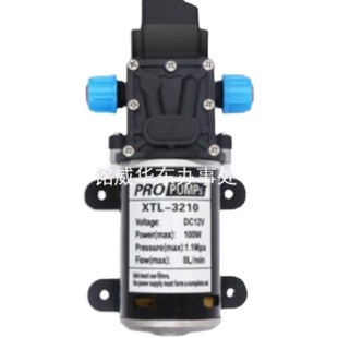原装PRO PUMPs自吸隔膜水泵XTL-3210 DC12V 100W 1.1MPa 8L/min-阿里巴巴