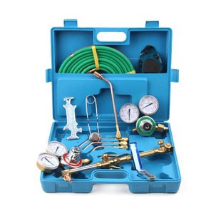 Oxygen Acetylene Torch Kit Portable Cutting welding tool box-阿里巴巴