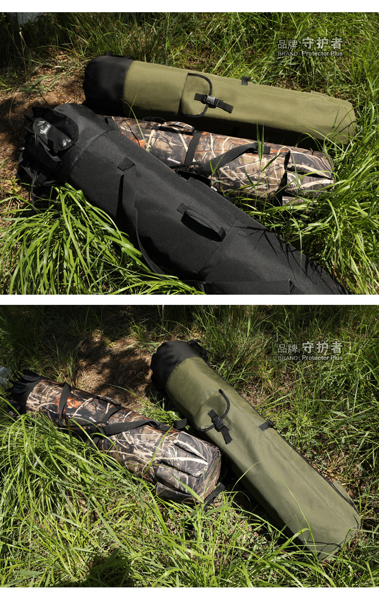 K338 多功能渔具包 鱼竿收纳包防水可折叠肩背钓鱼包手拎路亚背包-阿里巴巴