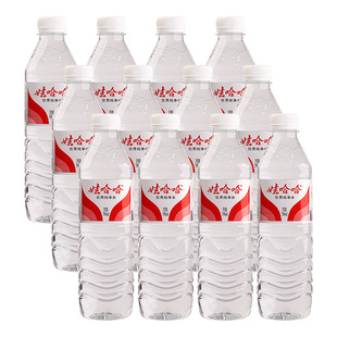 娃哈哈饮用纯净水 596ml*12瓶 家庭办公商务用水-阿里巴巴