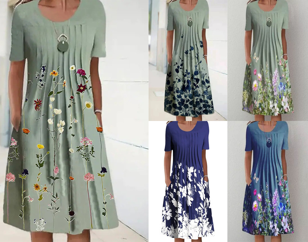 2022 Amazon cross border summer new women's clothing foreign trade pop ...