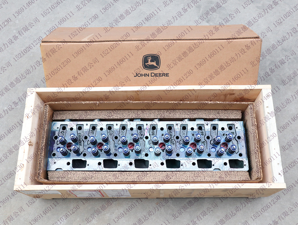 约翰迪尔授权经销商RE523680 R525583 SE501747缸盖总成-阿里巴巴