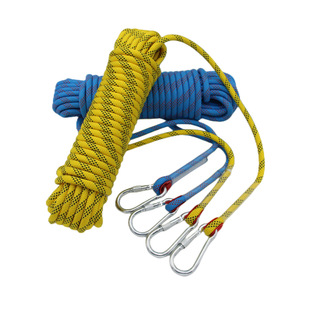 彩色登山绳攀岩绳 户外绳高空作业绳国标滑翔伞速降绳 攀登攀爬绳-阿里巴巴