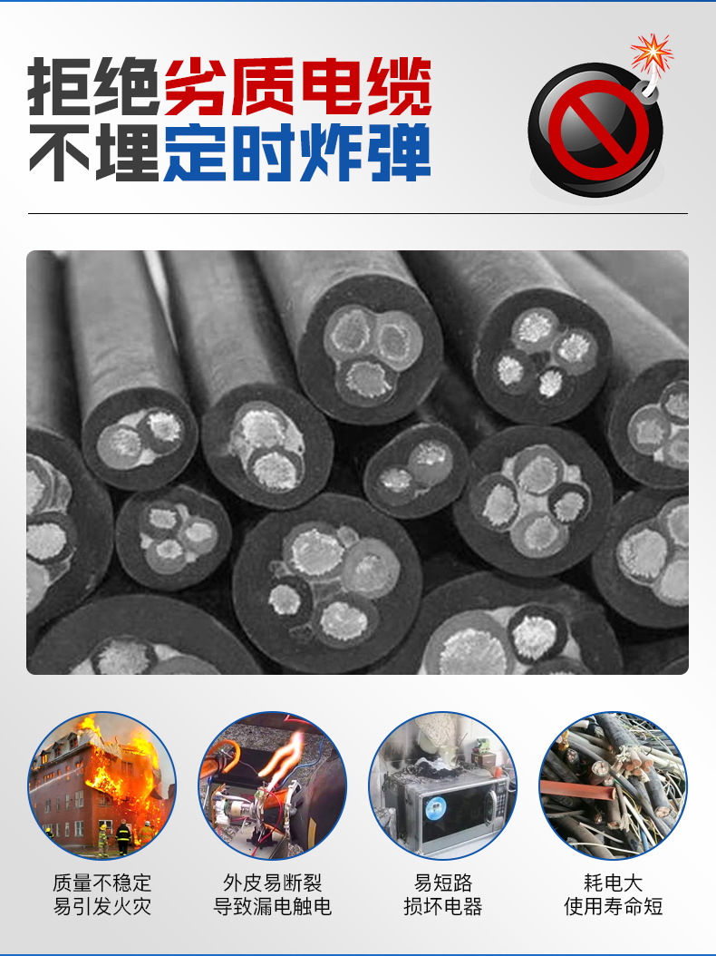 防火电缆 BTTRZ 5*10 5*16 5*6 BTTZ 柔性矿物质绝缘BVR防火电缆-阿里巴巴