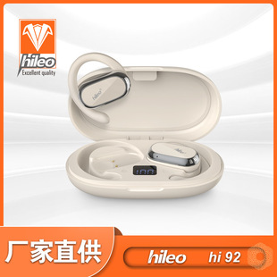 Hileo直播爆款专业户外运动挂耳开放式定向传音ENC降噪蓝牙耳机-阿里巴巴