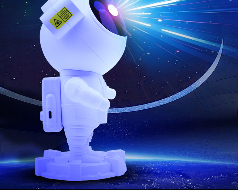 蓝牙宇航员星空灯投影夜灯音响氛围灯带星星月亮礼物投影仪-阿里巴巴